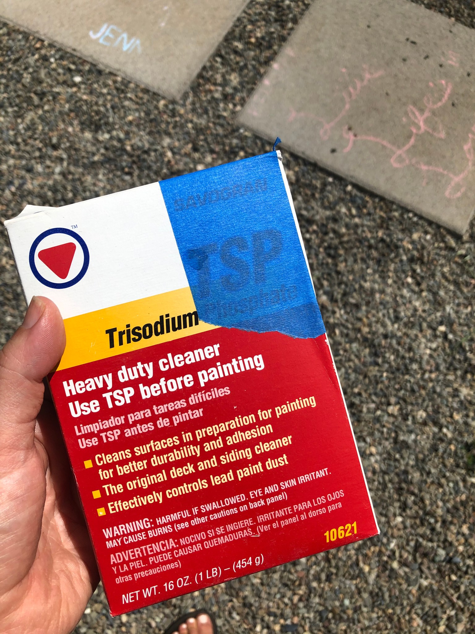 Painting an Above Ground Pool – These Spaces Between